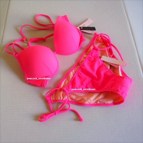 Victoria's Secret | Swim | 32cs Victoria Secret Swim Push Up Top Bikini ...